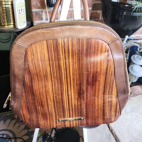 Brahmin | Bags | Vintage Leather Backpack By Brahmin | Poshmark